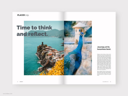 Magazine Template – CorelDRAW Templates