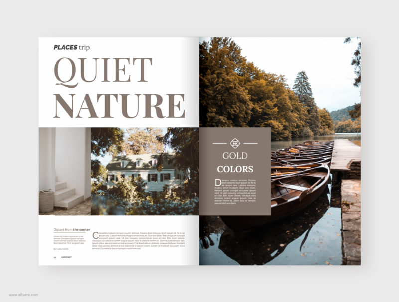 Magazine Template – CorelDRAW Templates