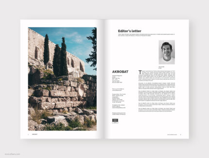 Magazine Template – CorelDRAW Templates