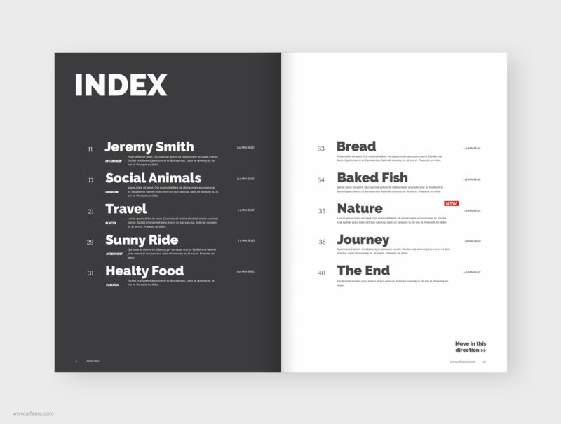 Magazine Template – CorelDRAW Templates