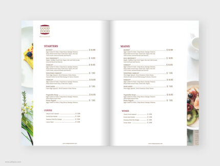 Restaurant Menu Template – CorelDRAW Templates
