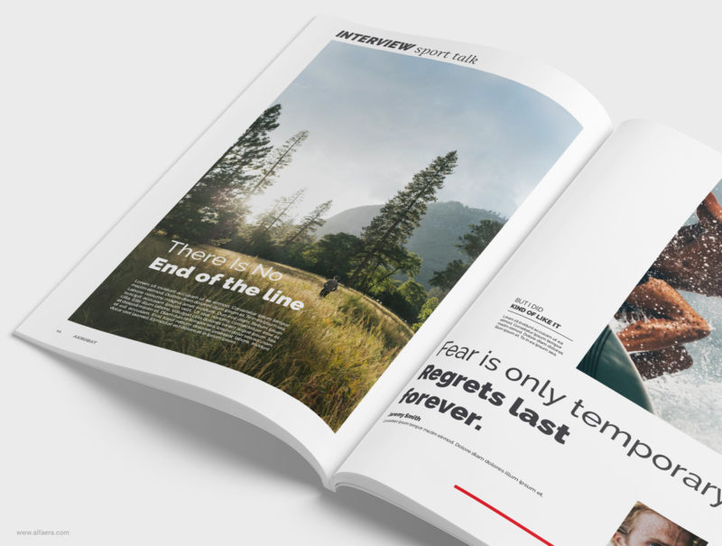 Magazine Template – CorelDRAW Templates
