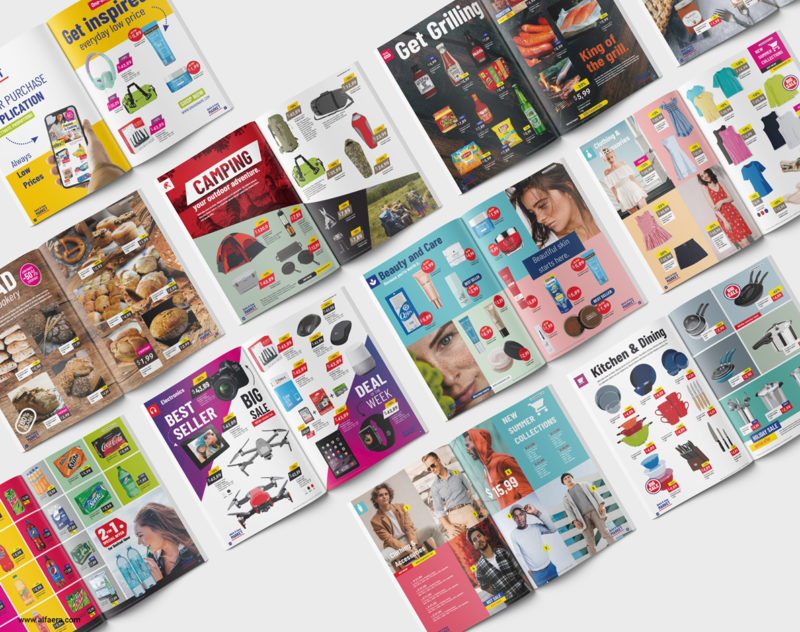 Supermarket Catalog Template – CorelDRAW Templates